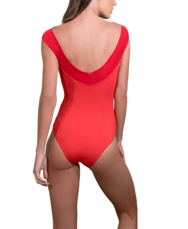 TABACARU Serena One Piece Swimsuit - Red