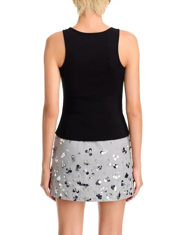 L'Agence Adira Tank Top - Black