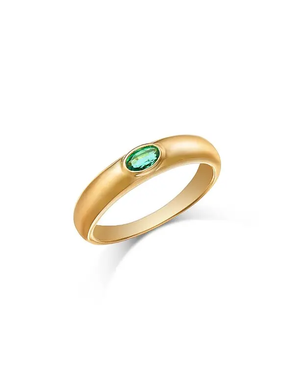 Bloomingdale'S Emerald Ring - Green/gold