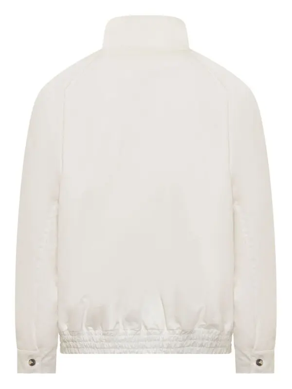 Marni Logo-patch Zip-up Jacket - White