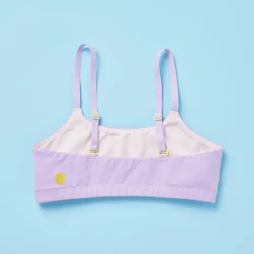 YELLOWBERRY Pipit Pima Cotton Bra - Lavender