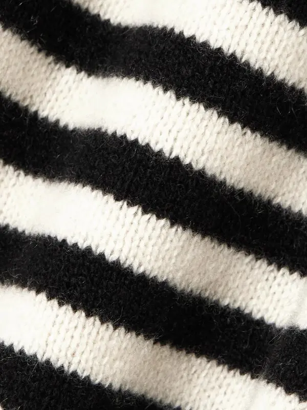Suzie Kondi Sarra Striped Cashmere Sweater