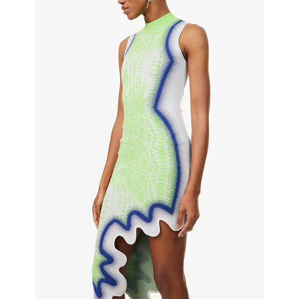 ph5 dress green PH5 Lotus Dress in Teal Blast