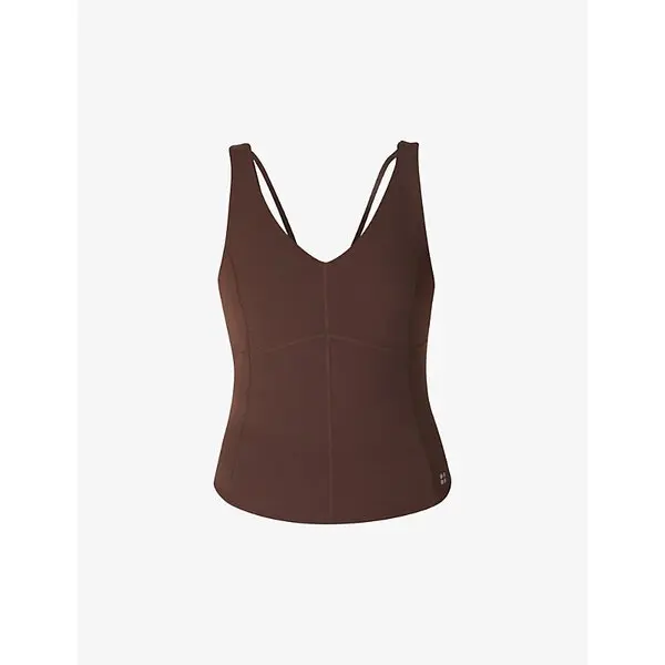 Sweaty Betty Sculpting Stretch-woven Tank Top