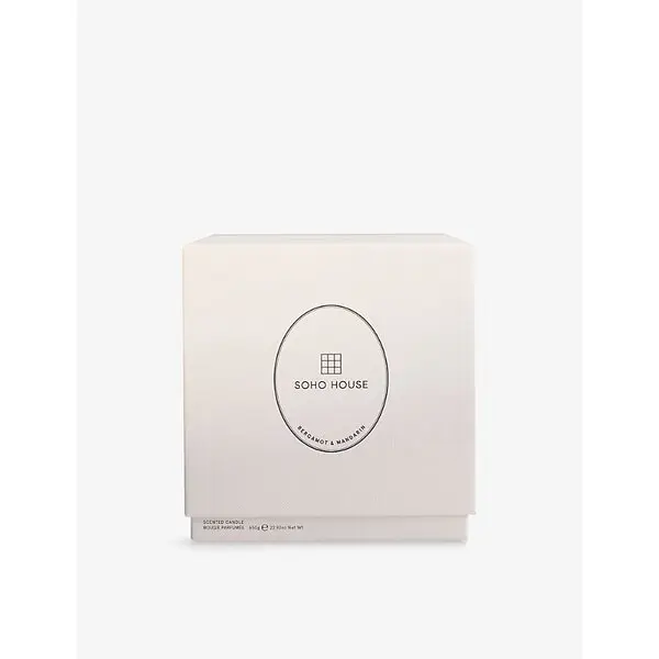 SOHO HOME Bergamot & Mandarin Zest Marble Scented Candle 250g