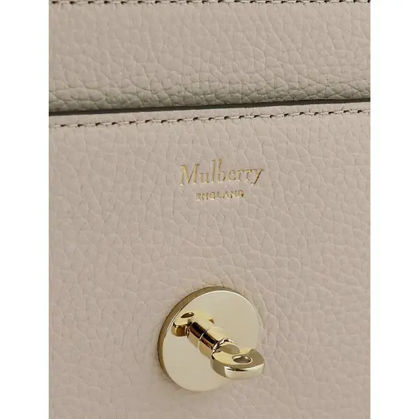 Mulberry Small Grained-leather Clutch