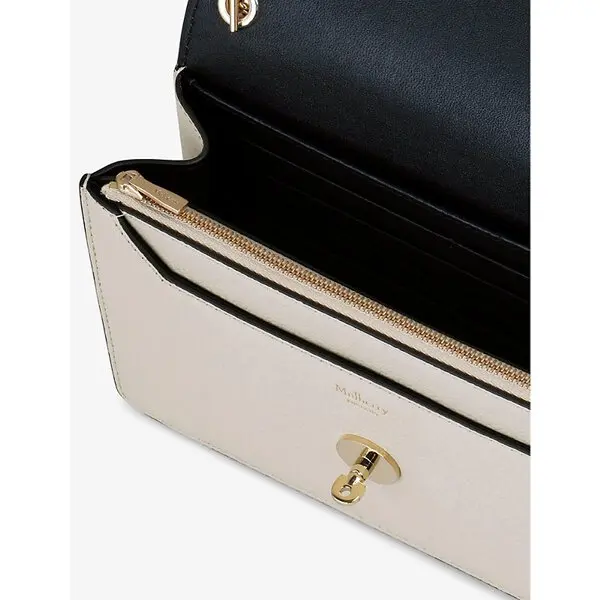 Mulberry Small Grained-leather Clutch