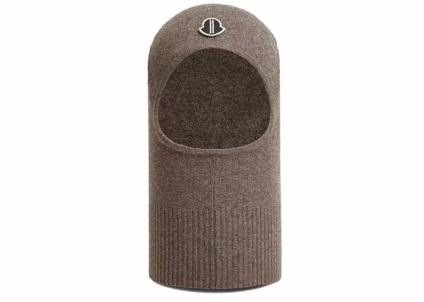Moncler Wool And Cashmere Balaclava - Taupe