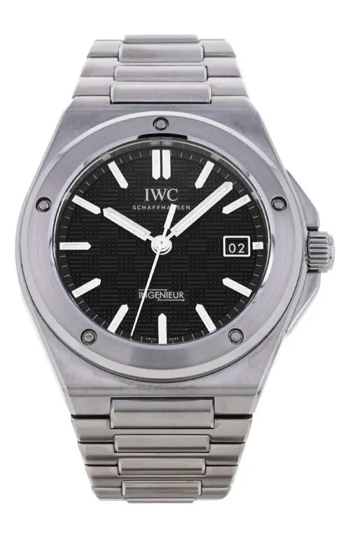 WATCHFINDER & CO. Iwc Ingenieur Automatic Bracelet Watch - Black