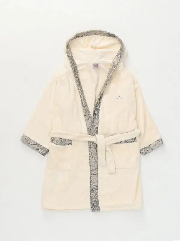 Etro Bathrobes Lifestyle - Gnawed Blue