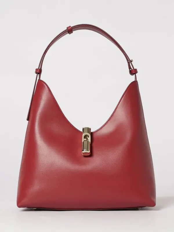 Furla Shoulder Bag - Burgundy