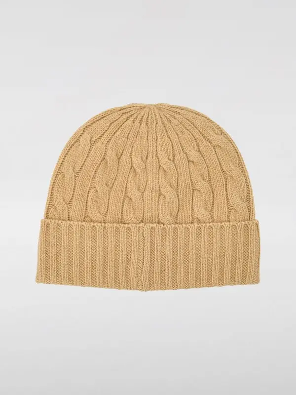 Polo Ralph Lauren Wool Beanie - Beige - 50% Off | Editorialist display picture 1