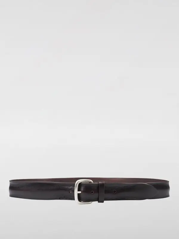 ORTIGNI Leather Belt - Dark