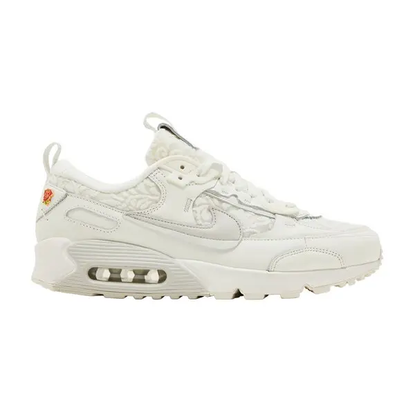 Nike Max 90 Futura 'give Her Flowers' Sneakers - Cream