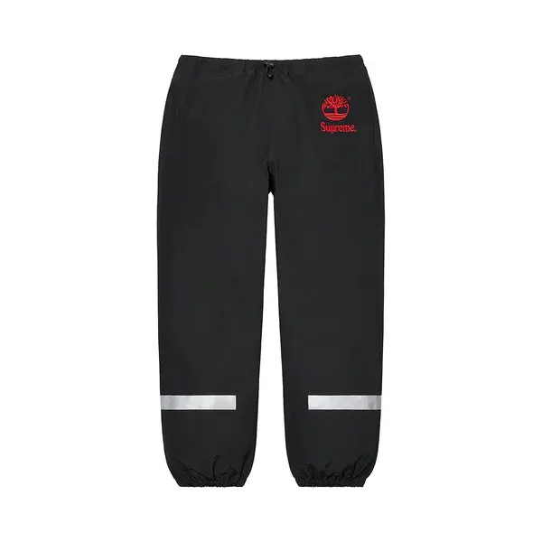 Supreme X Timberland Reflective Taping Track Pant - Black