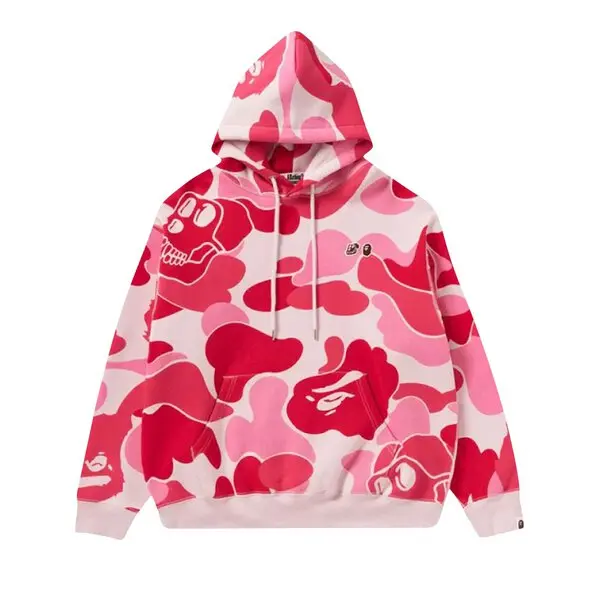 A BATHING APE X Bayc Camo Pullover Hoodie