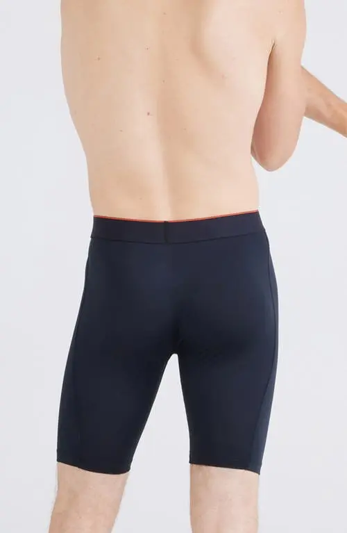 SAXX Multi-sport Mesh Performance Long Boxer Briefs - Black