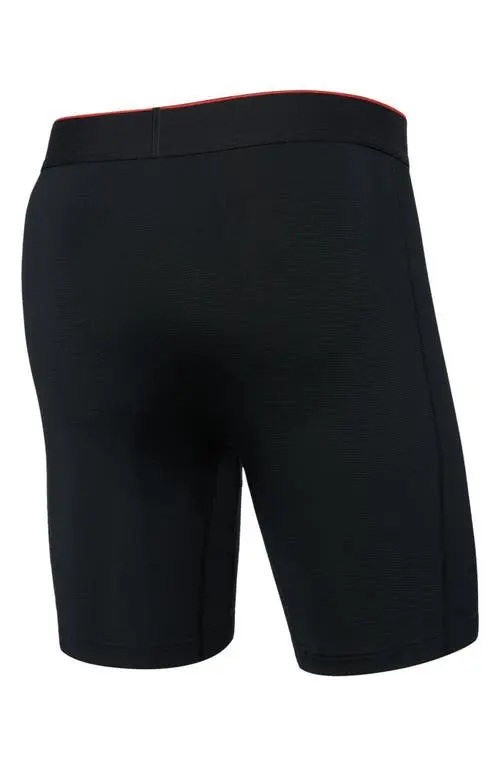 SAXX Multi-sport Mesh Performance Long Boxer Briefs - Black