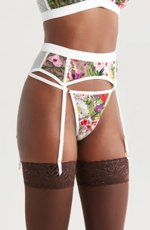 KILO BRAVA Lace Garter Belt