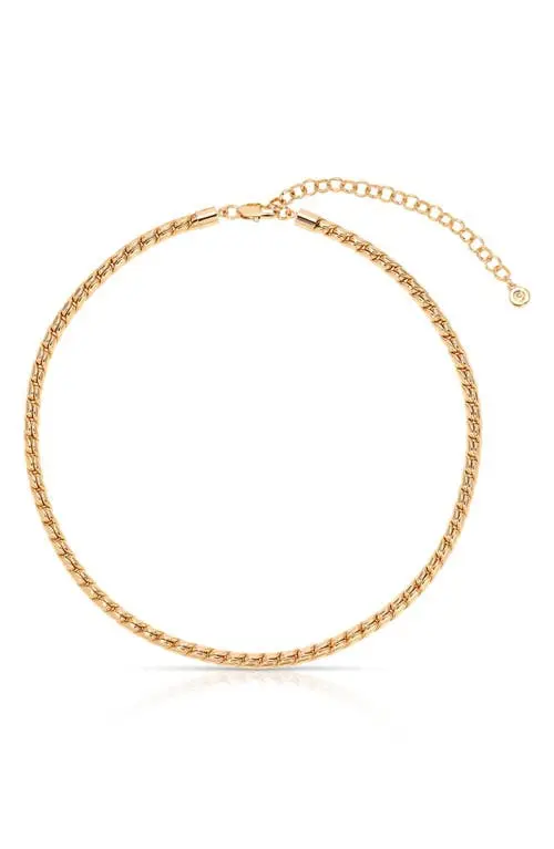 Ettika Single Rope Chain Necklace - Gold