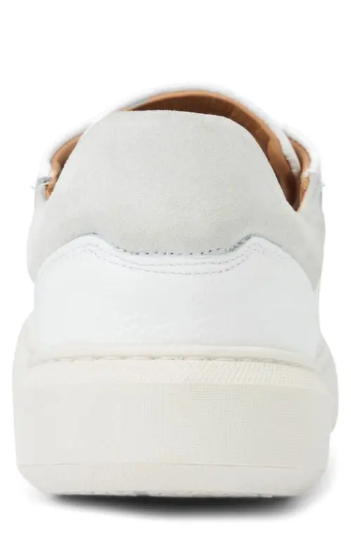 Bruno Magli Salvatore Sneaker - White Tumbled
