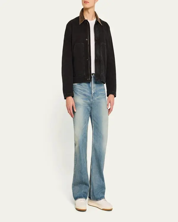 Saint Laurent Canvas Work Jacket