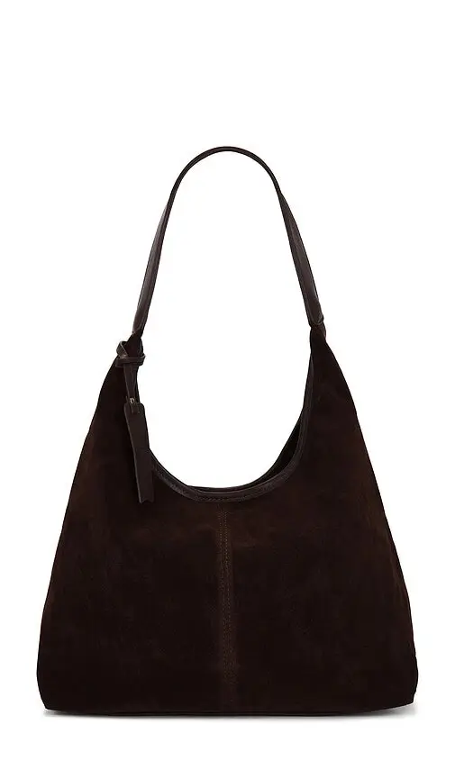 8 Other Reasons Slouch Suede Bag - Chocolate