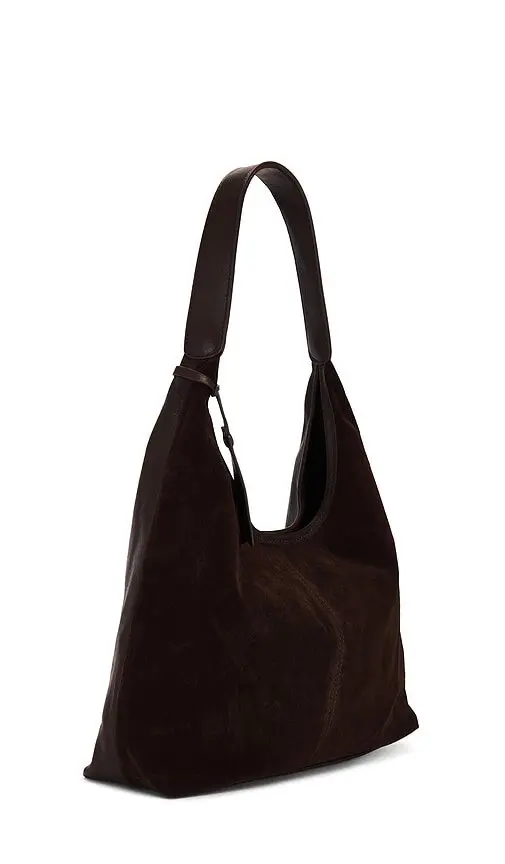 8 Other Reasons Slouch Suede Bag - Chocolate