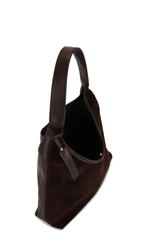 8 Other Reasons Slouch Suede Bag - Chocolate