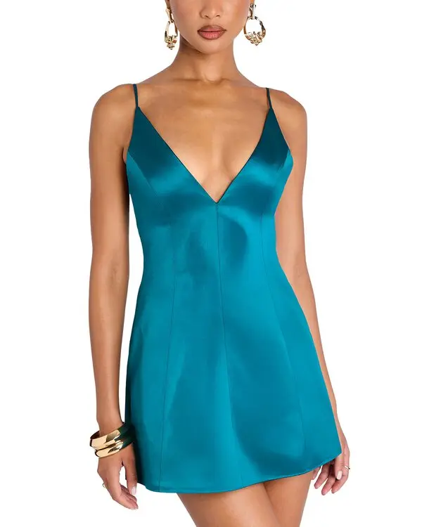 Retrofete Giavanna Mini Dress - Sarcelle