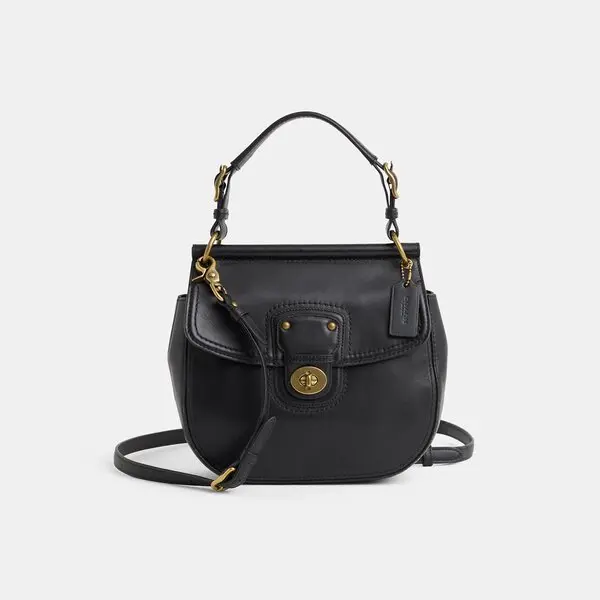 COACH Restored Willis Bag - Brass/black