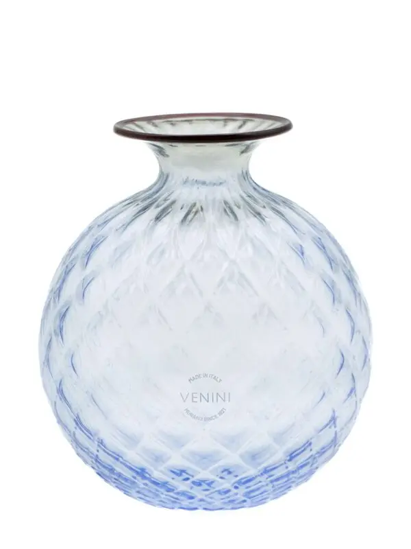 VENINI Monofiore Balloton Vase - Blue