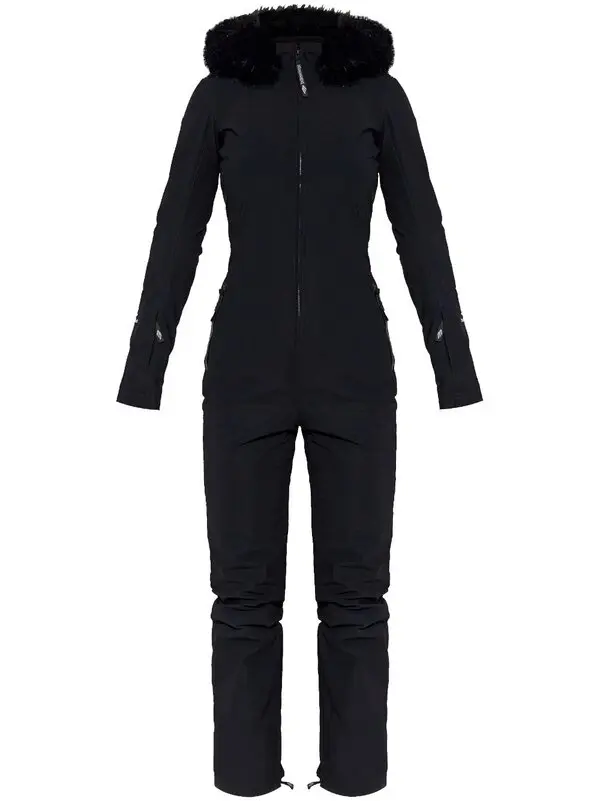 Balenciaga Faux-fur Trim Ski Jumpsuit