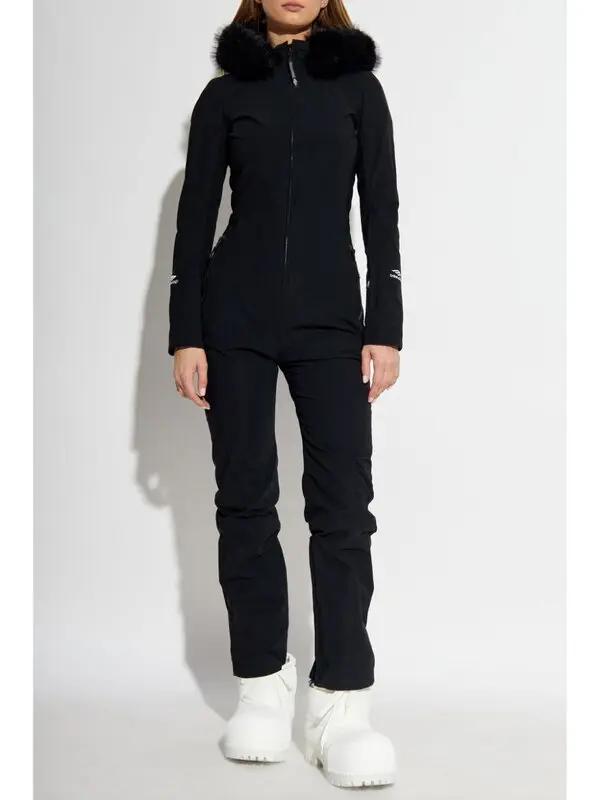 Balenciaga Faux-fur Trim Ski Jumpsuit
