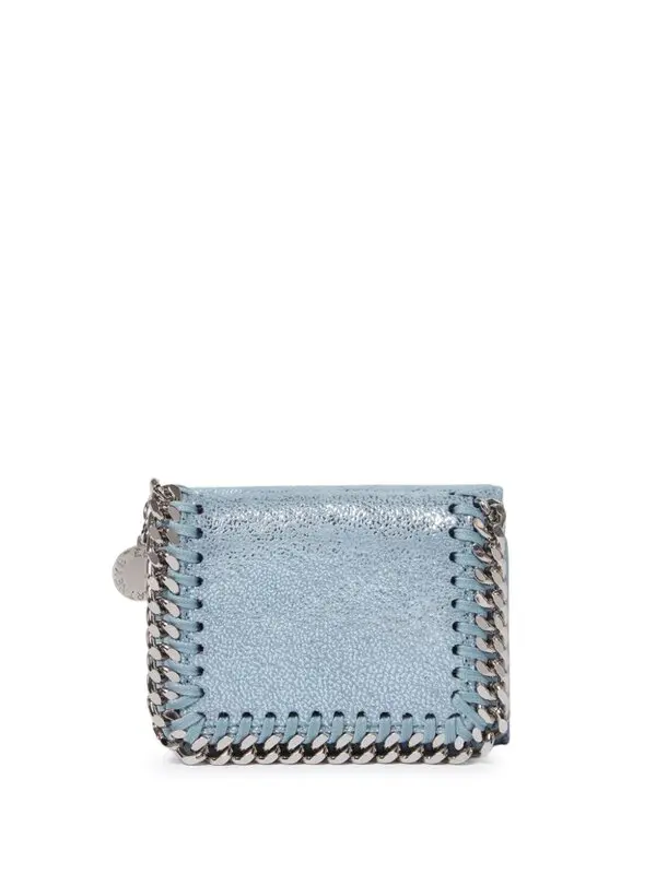 Stella McCartney Artificial Leather Trifold Wallet - Blue