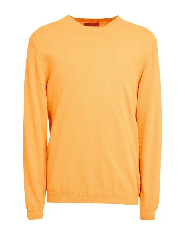 DANIELE FIESOLI Sweater Size Organic Cotton, Polyamide - Orange