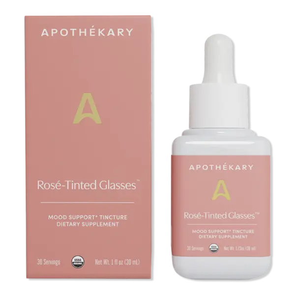 APOTHEKARY Rose-tinted Glasses Mood Support Tincture 1.0 Oz - One-color