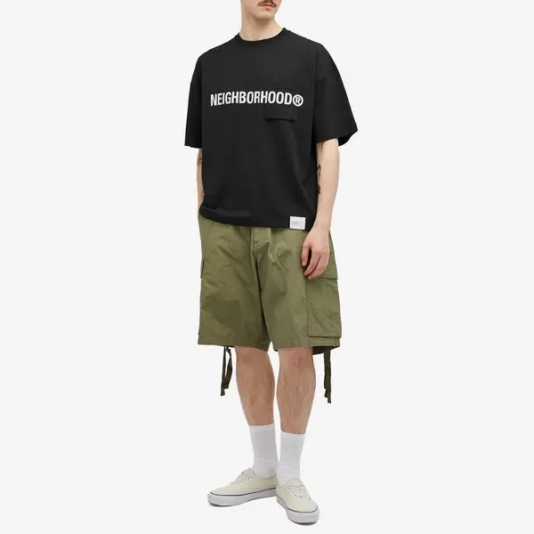 Neighborhood Sheltech Pocket T-Shirt - Black | Editorialist