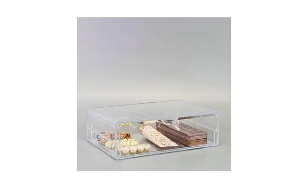 SORBUS 1 Large Stackable Acrylic Drawers