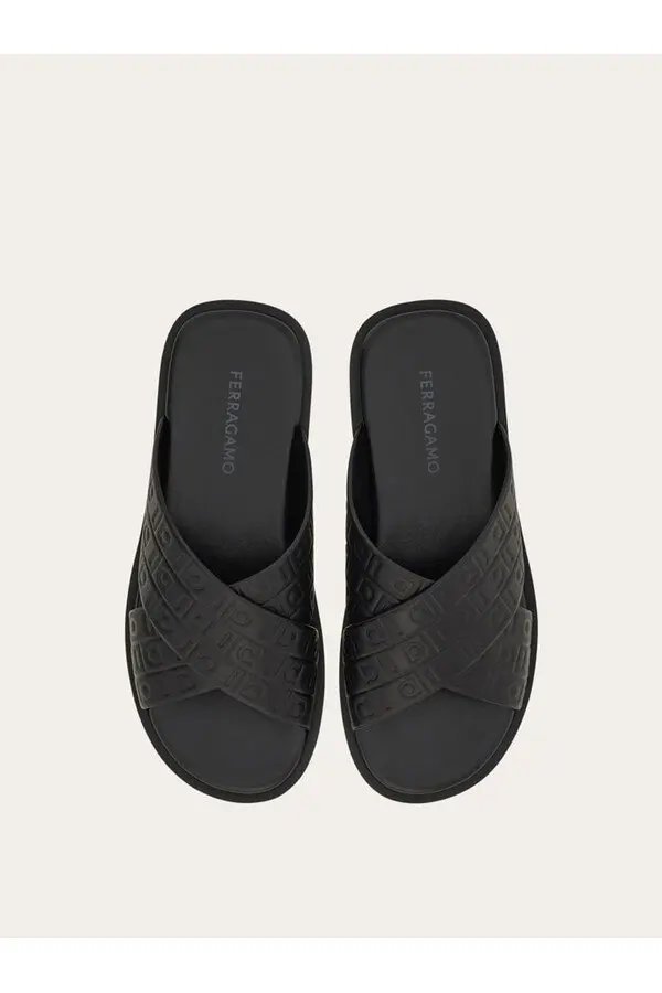 FERRAGAMO Monogram Sandals