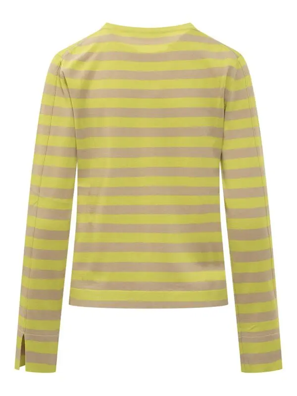 JUCCA Striped Longsleeve Top