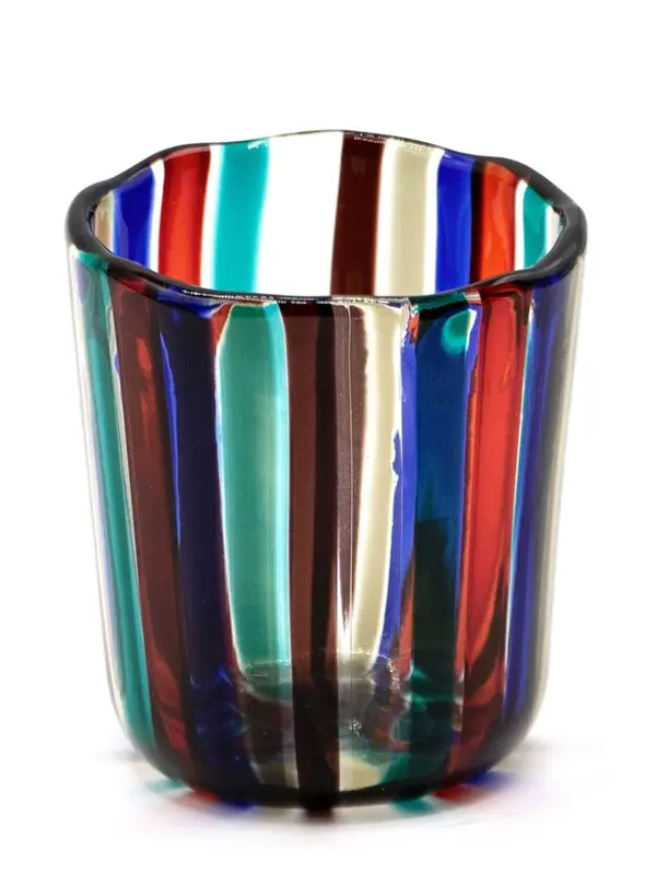 VENINI Striped Glasses