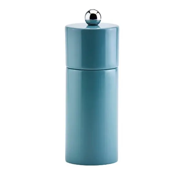 ADDISON ROSS Mini Column Lacquered Salt Or Pepper Mill Grinder - Chambray