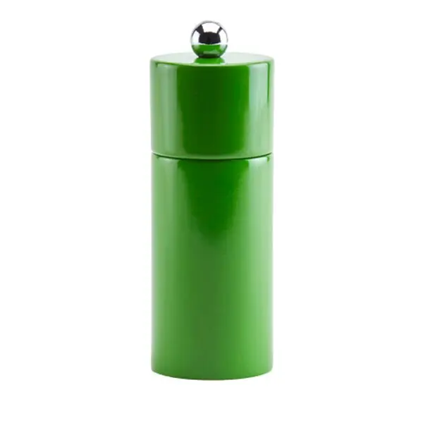 ADDISON ROSS Mini Column Lacquered Salt Or Pepper Mill Grinder - Leaf