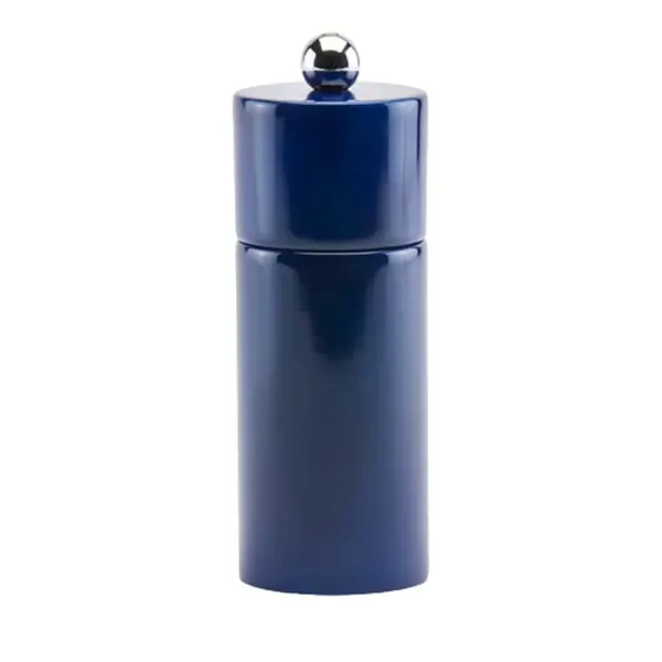 ADDISON ROSS Mini Column Lacquered Salt Or Pepper Mill Grinder - Navy