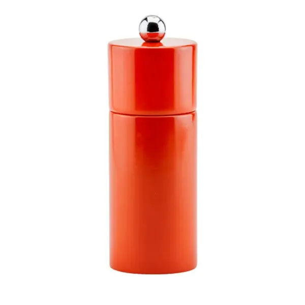 ADDISON ROSS Mini Column Lacquered Salt Or Pepper Mill Grinder - Orange