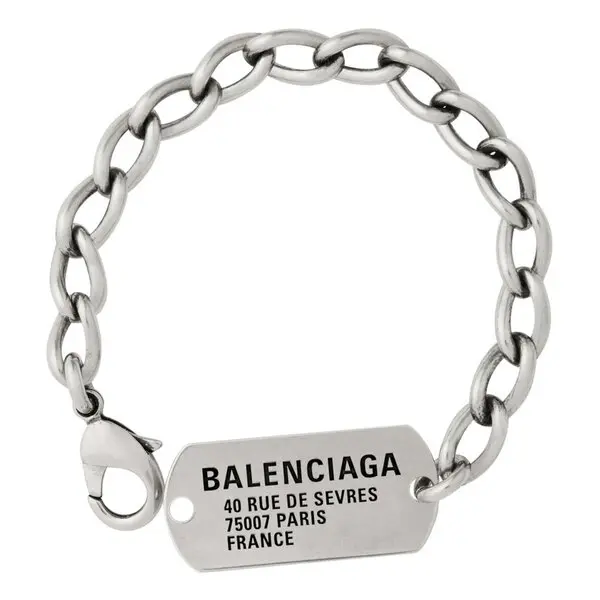 Balenciaga Tags Bracelet