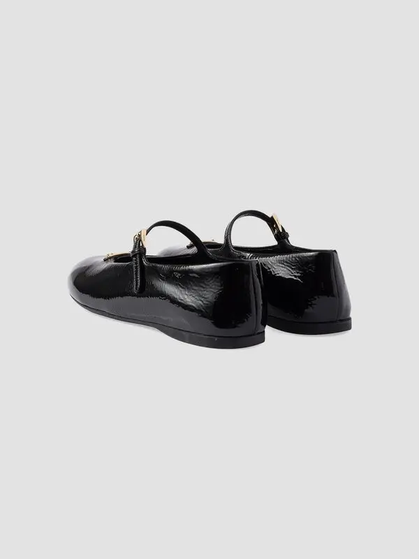 Prada Patent Leather Ballerinas