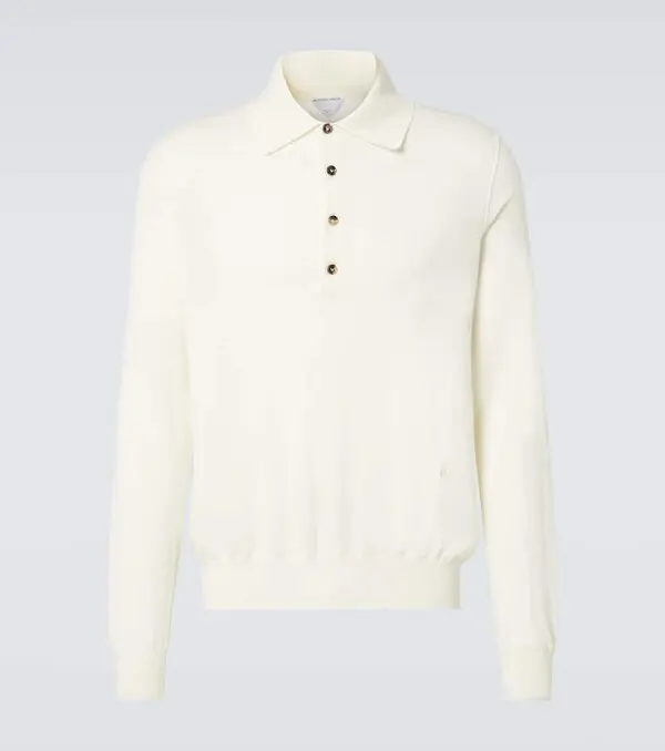 Bottega Veneta Cashmere Polo Sweater