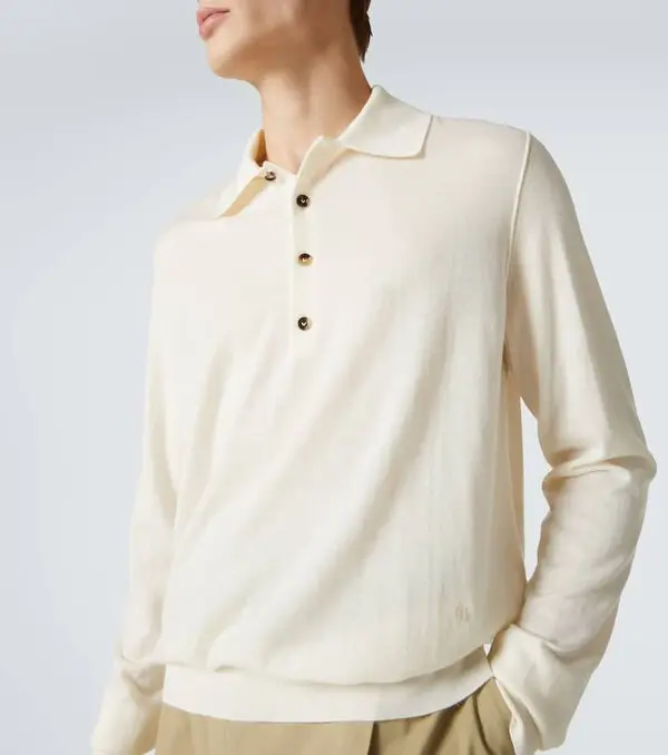 Bottega Veneta Cashmere Polo Sweater